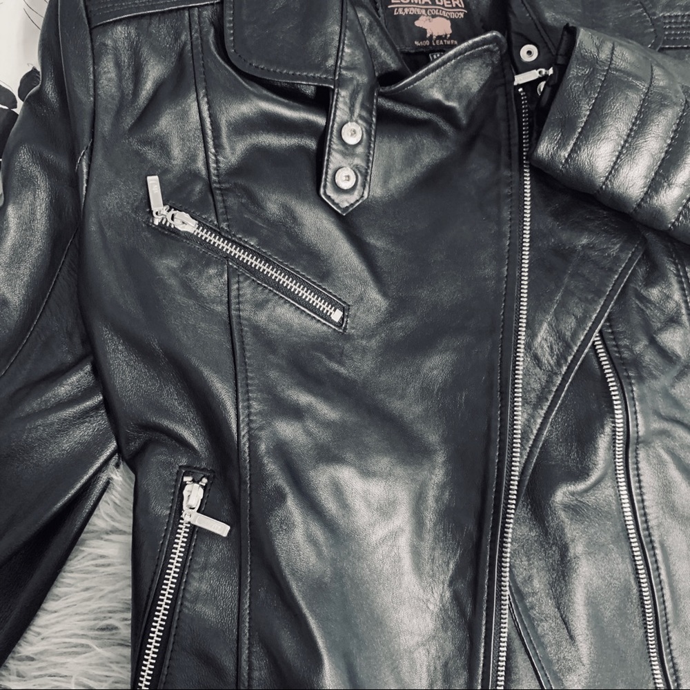 Genuine Lamb Skin Leather Jacket - Gem
